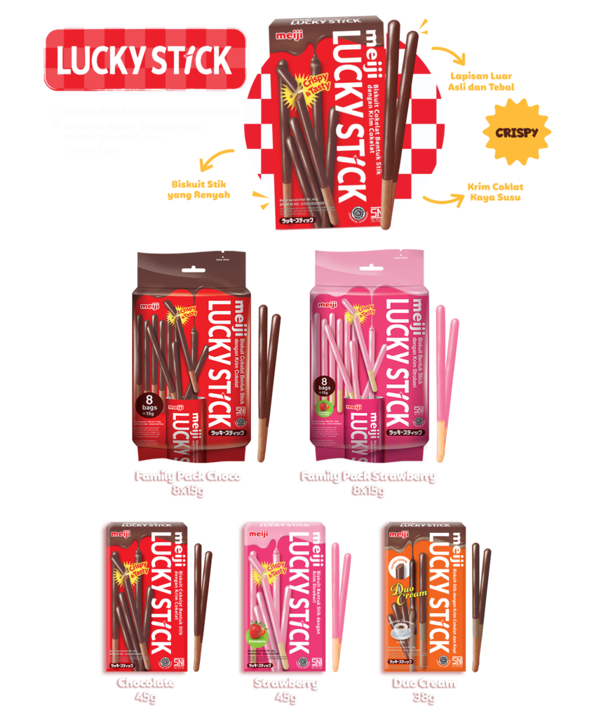 product - luckystick - MEIJI - HELLO PANDA INDONESIA